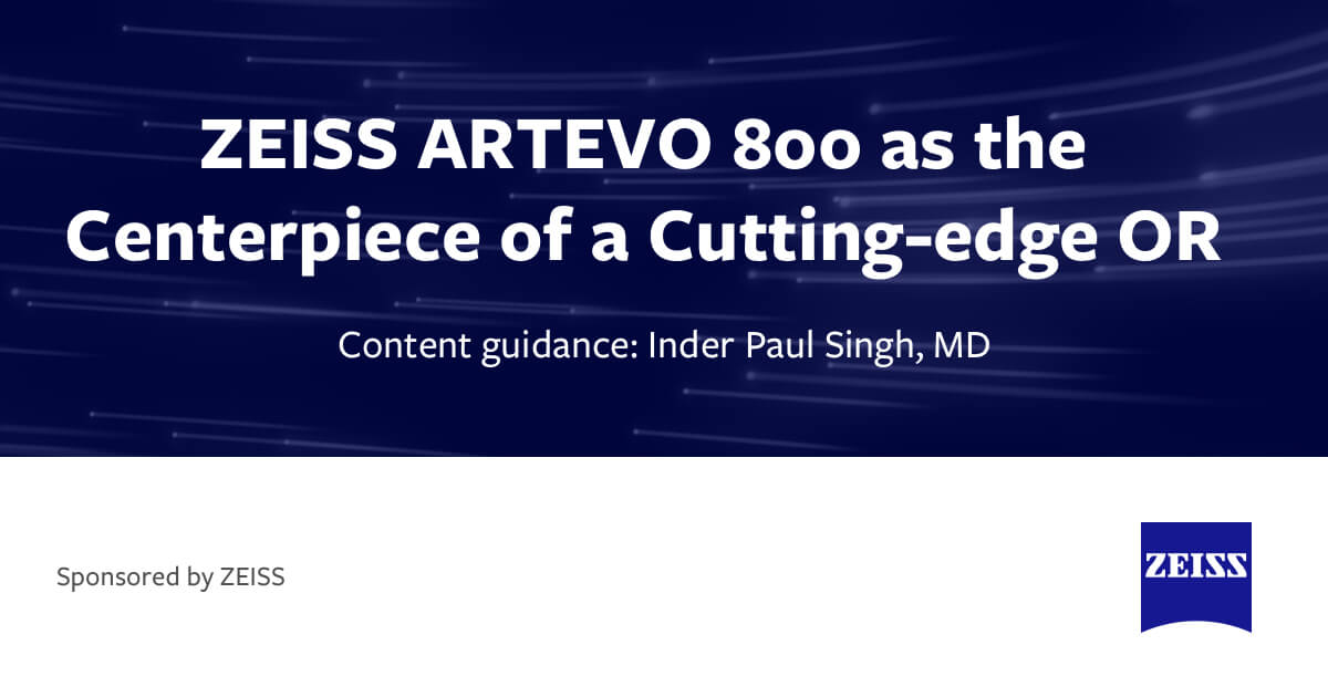 ZEISS ARTEVO 800 as the Centerpiece of a Cutting-edge OR